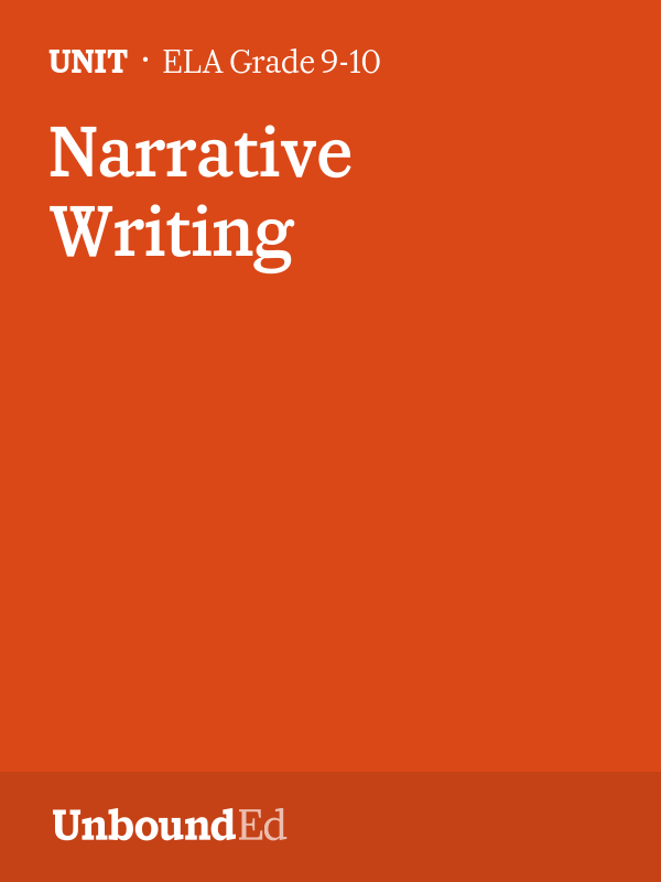 ELA G9: Narrative Writing