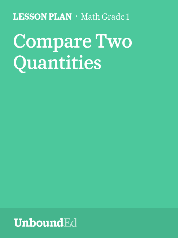 MATH G1: Compare Two Quantities