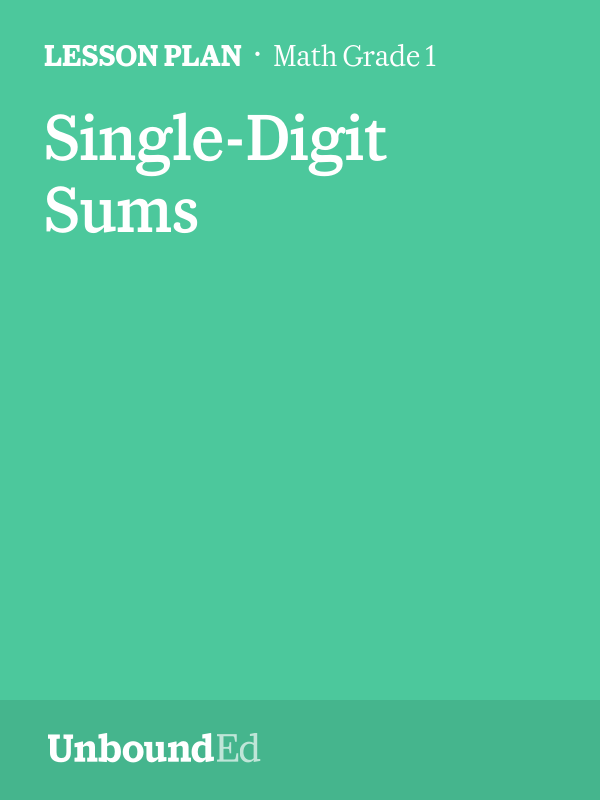 MATH G1: Single-Digit Sums