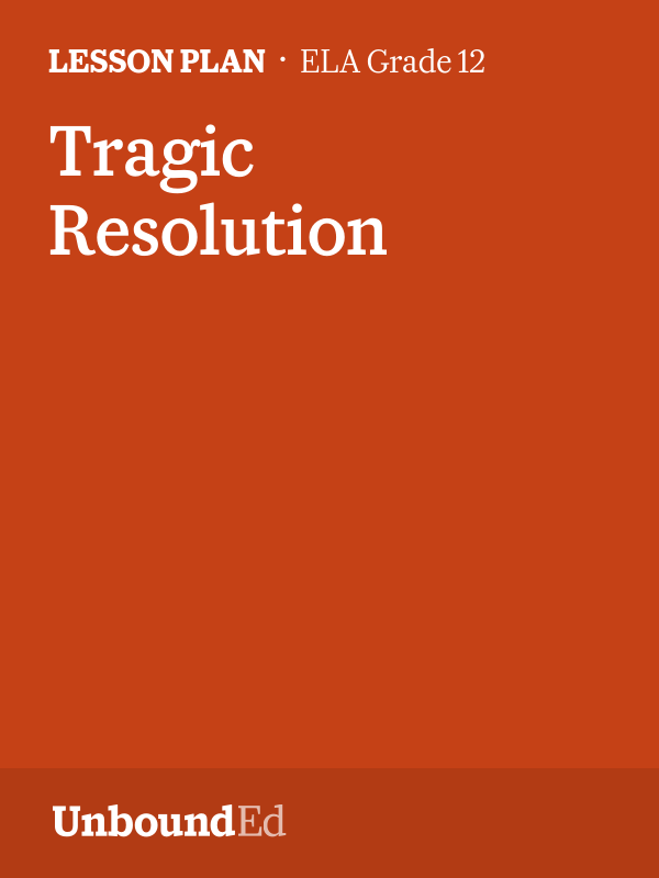 ELA G12: Tragic Resolution