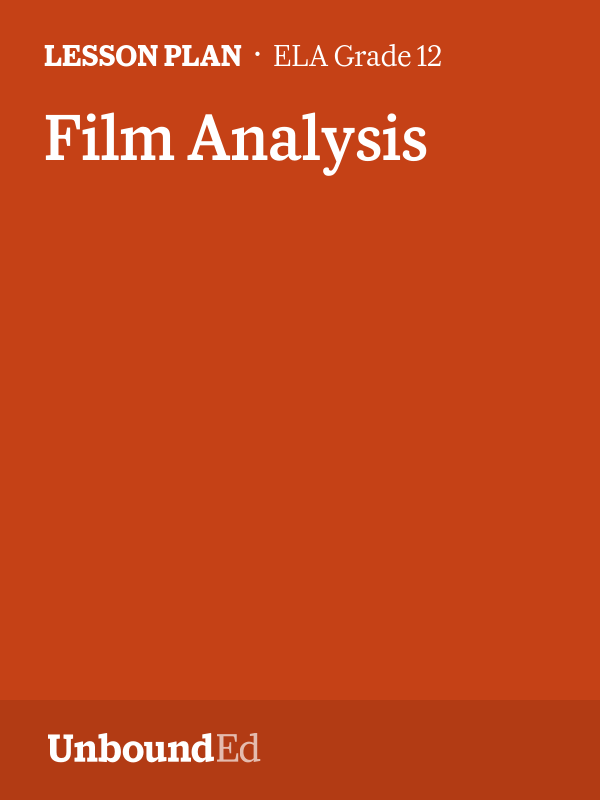 ELA G12: Film Analysis