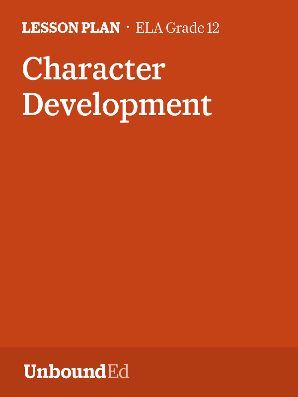 ELA G12: Character Development
