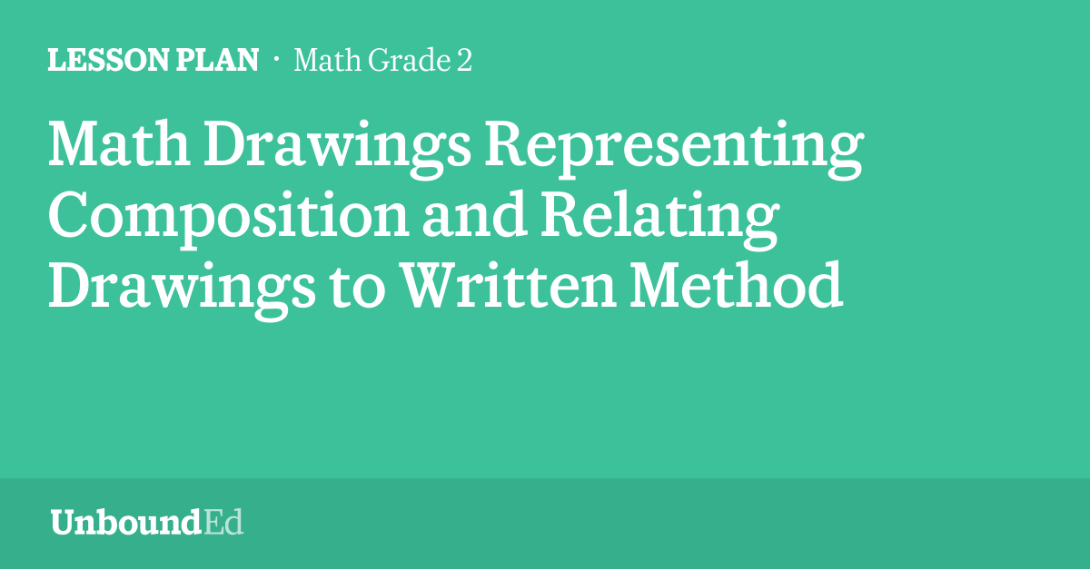 MATH G2: Math Drawings Representing Composition and Relating Drawings ...