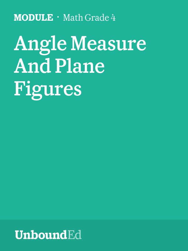 MATH G4: Angle Measure And Plane Figures