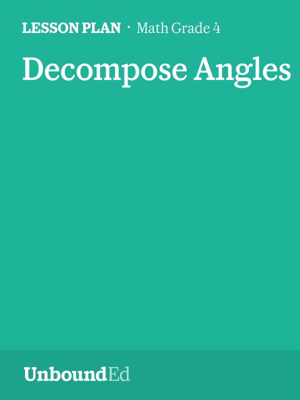 MATH G4: Decompose Angles