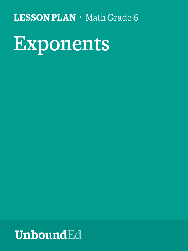 MATH G6: Exponents