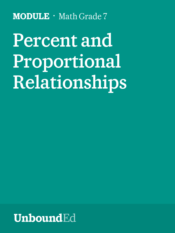 MATH G7: Percent and Proportional Relationships
