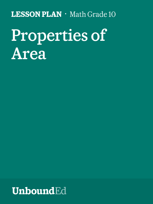 MATH G10: Properties of Area