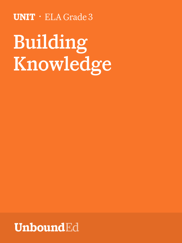 ELA G3: Building Knowledge