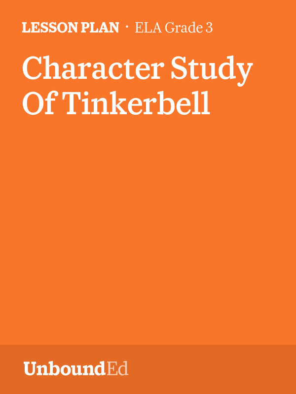 ELA G3: Character Study Of Tinkerbell