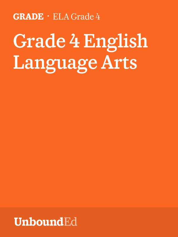 ELA G4: Grade 4 English Language Arts