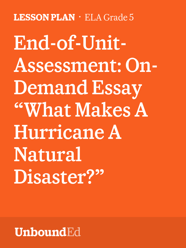 ELA G5 End of Unit Assessment On Demand Essay What Makes A Hurricane ela-g5-end-of-unit-assessment-on-demand-essay-what-makes-a-hurricane