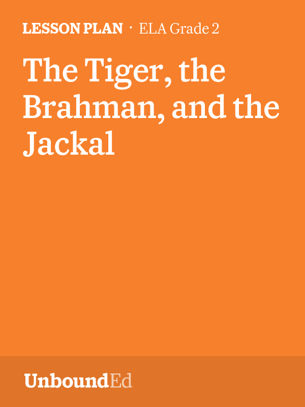 ELA G2: The Tiger, the Brahman, and the Jackal