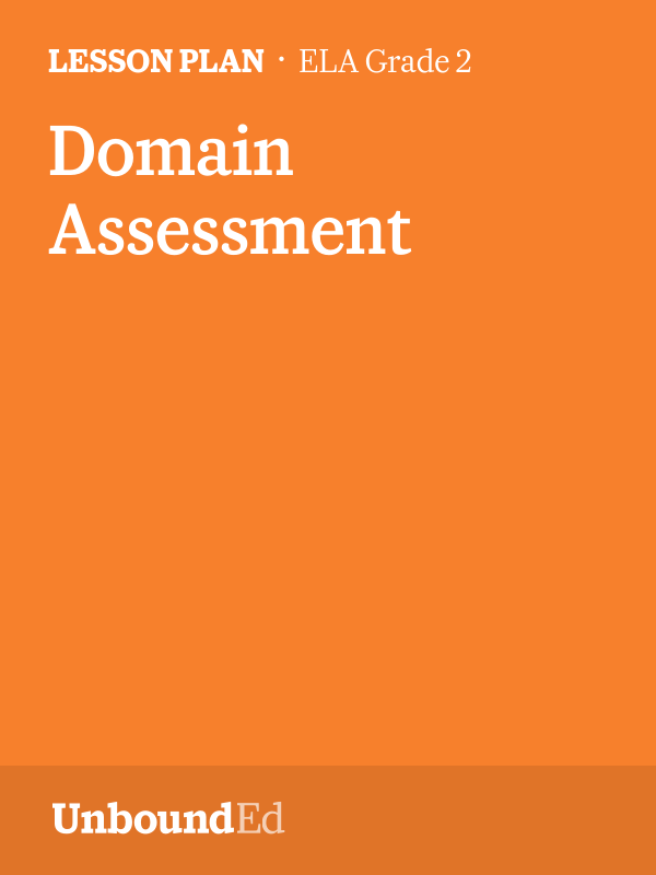 ELA G2: Domain Assessment