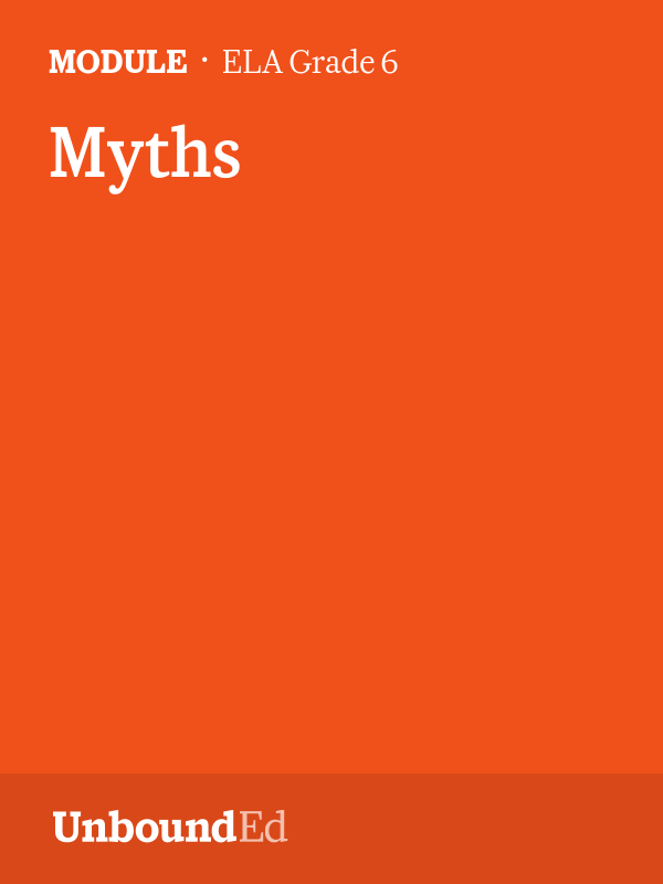 ELA G6: Myths