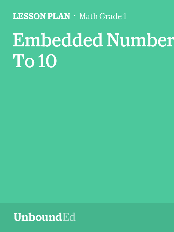 MATH G1: Embedded Numbers To 10